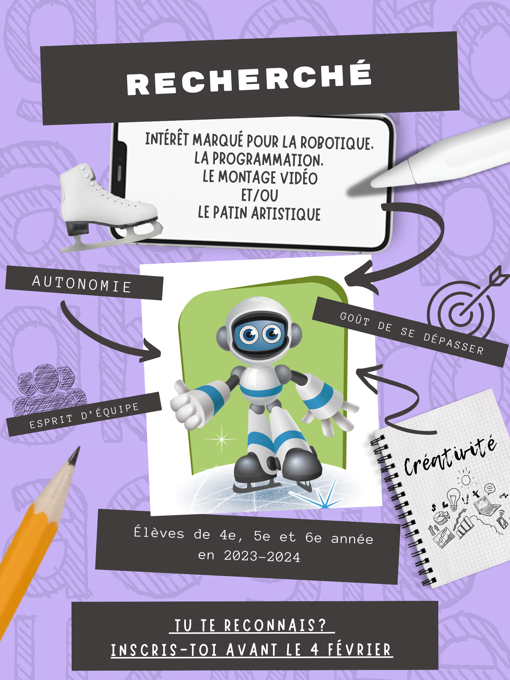 École Marie-Renouard - Concentration informaTIC